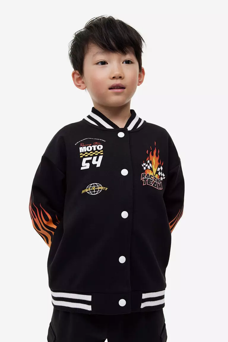Jual H&M Racer baseball jacket Original 2025 | ZALORA Indonesia