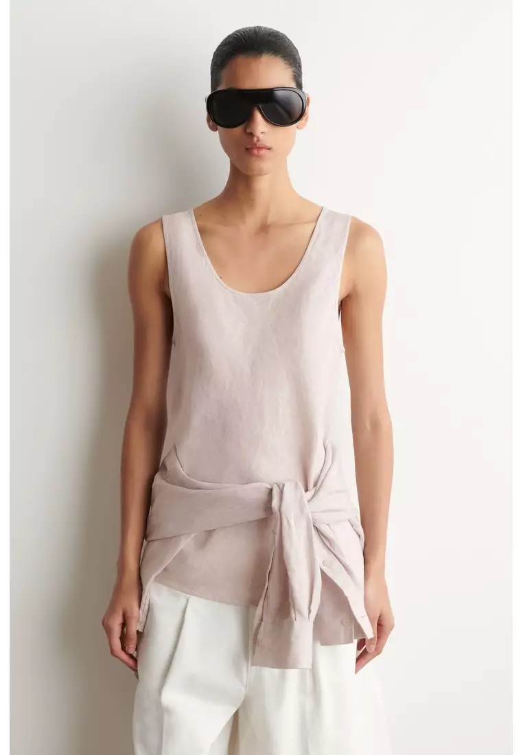 Buy COS LINEN TANK TOP 2026 Online | ZALORA