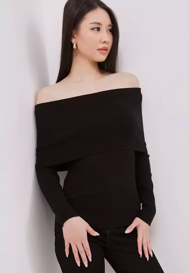 Jual Ankara Lume Black Sabrina Top Original 2024 | ZALORA Indonesia