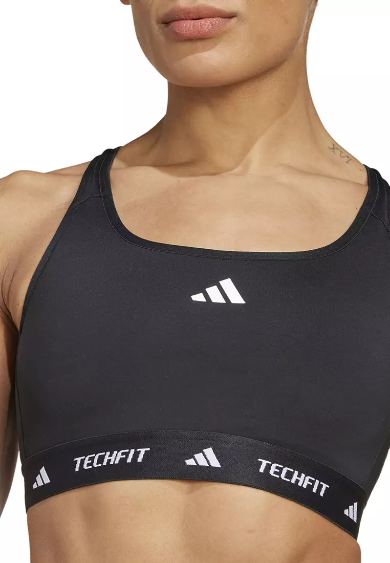 Jual ADIDAS TECHFIT Medium-Support Bra Original 2025 | ZALORA Indonesia