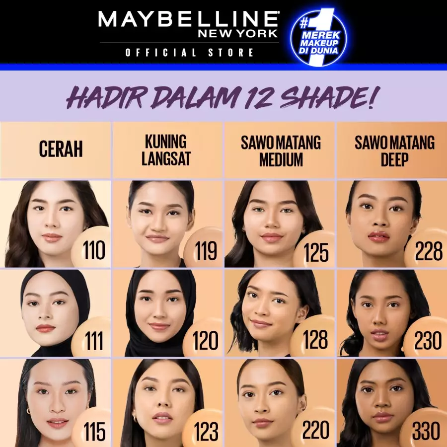 Jual Maybelline Maybelline Superstay Lumi Matte Foundation - 228 Original 2024 | ZALORA Indonesia