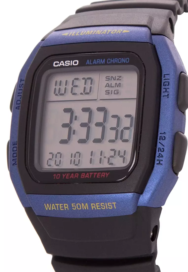 Buy Casio Digital Watch W-96H-2AVDF 2025 Online | ZALORA Philippines