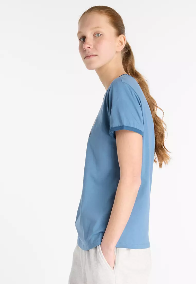 Jual New Balance Flower Ringer T-Shirt Original 2026 | ZALORA Indonesia