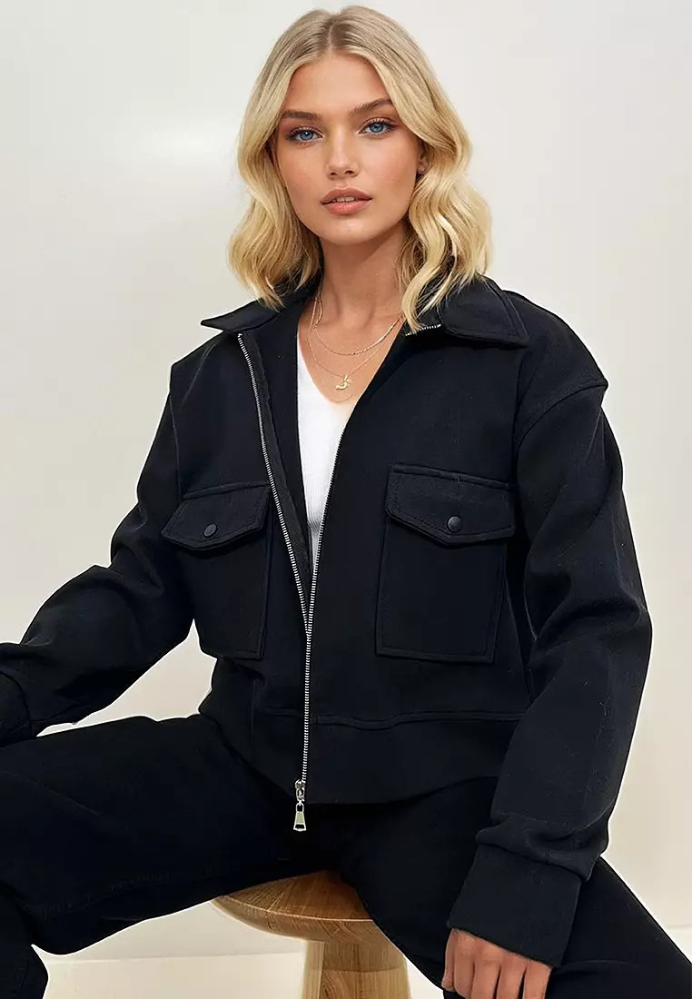 Jual Alacati Collared Zip Jacket Original 2025 | ZALORA Indonesia