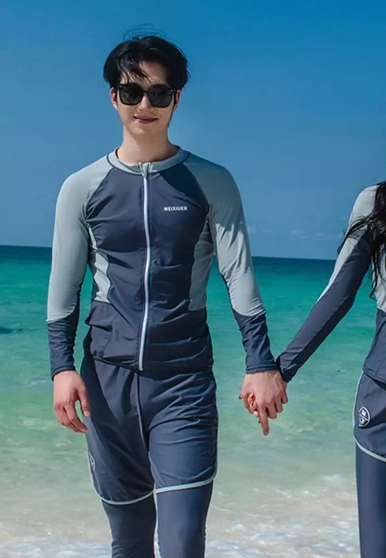Buy LYCKA LLL3067 Korean Style Men Rash Guard 3-Pieces Set Multi 2025 ...