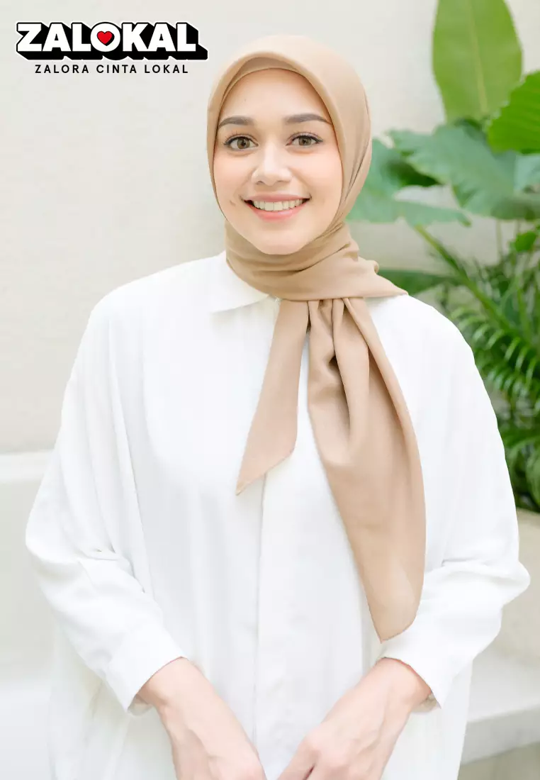 Jual Lozy Hijab Sefa Voal Beige Original 2024 | ZALORA Indonesia
