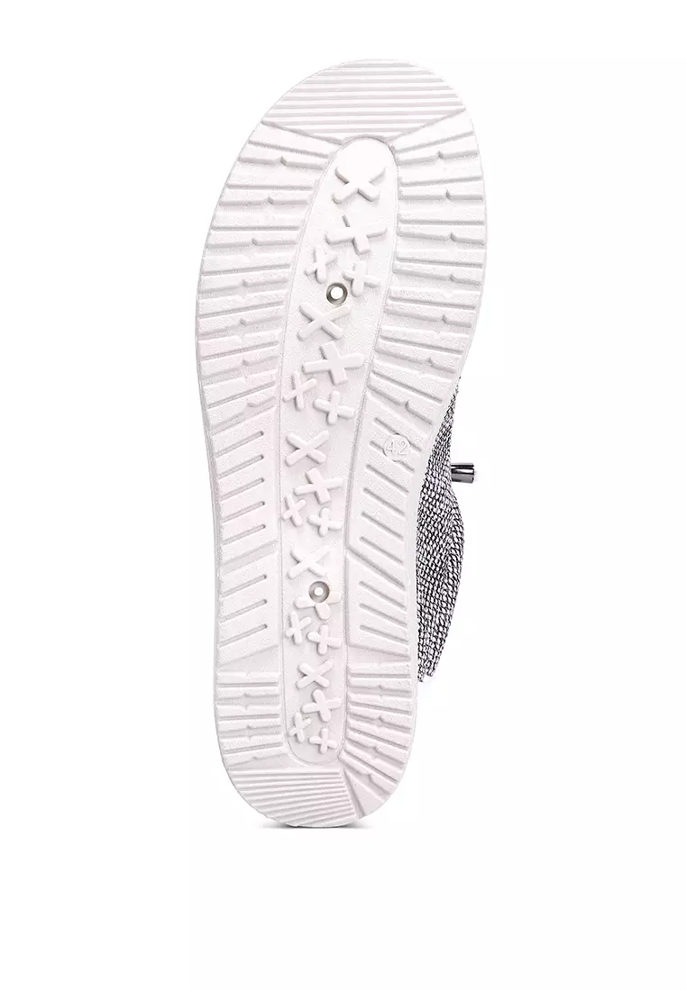 Buy London Rag Drawstring Men's Flatform Heel Shoes in Grey 2025 Online ...