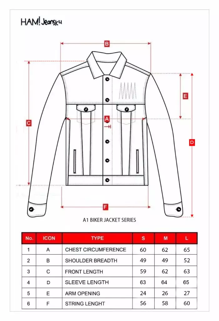 Jual HAM DENIMITUP A1 Jacket Jet Black - Denim Jacket Original 2024 ...