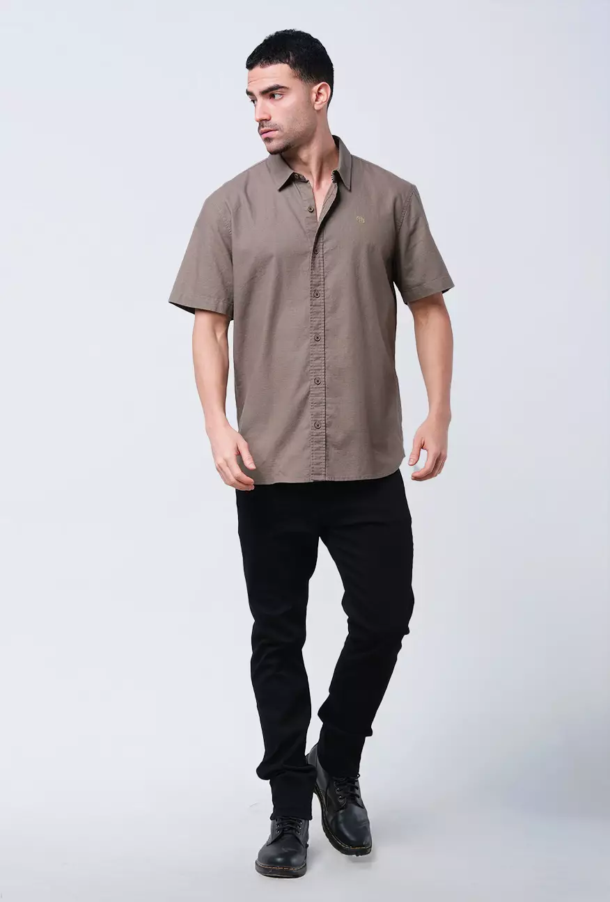 Jual Bombboogie Kemeja Pria Regular Radley Olive Green Original 2025 ...