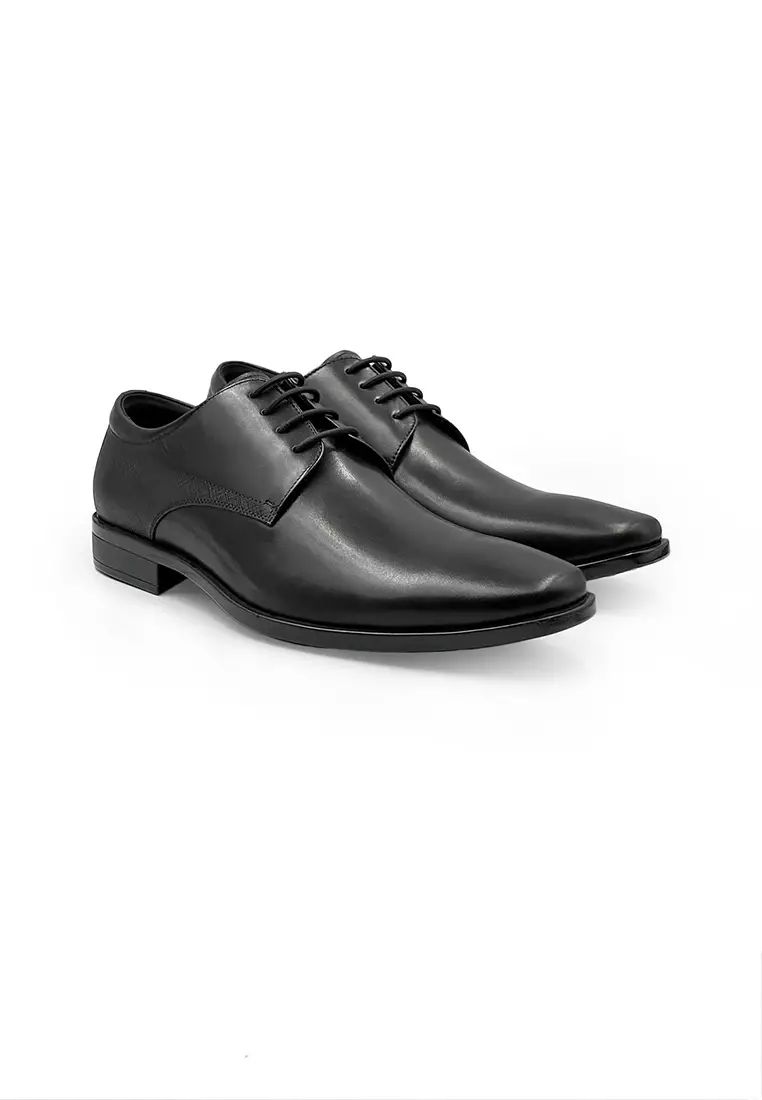網上選購 Hanson Bootmaker Hanson Bootmaker LacEasy Plain Toe Derby - Black ...