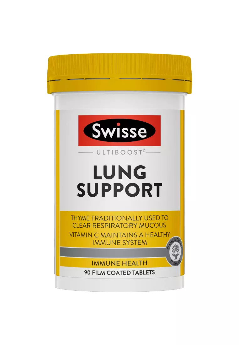Buy Swisse SWISSE- Ultiboost Lung Health Support 90 Capsules Online ...