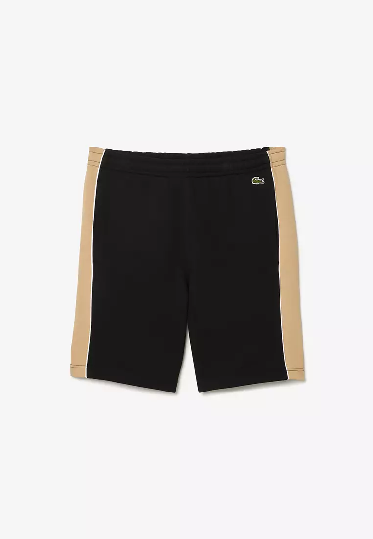 Buy Lacoste Color-Block Fleece Shorts 2025 Online | ZALORA Philippines