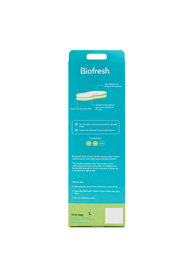 Buy Biofresh Biofresh Active Foam Insole 1 Pair FMG23/FLG23 2025 Online ...