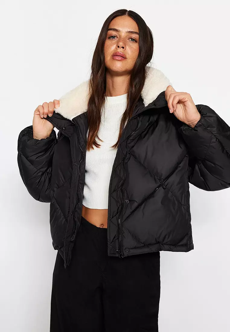 Buy Trendyol Oversize Puffer Jacket Online | ZALORA Malaysia