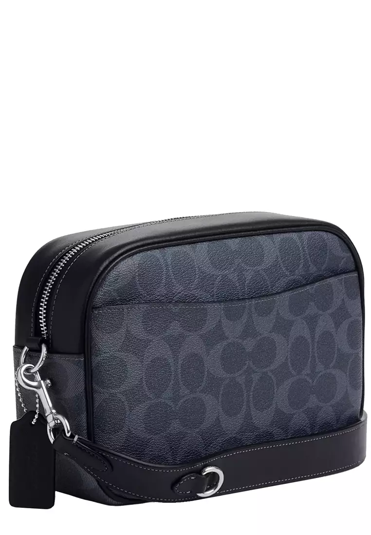 線上選購 Coach Coach Jamie Camera Bag In Signature Canvas in Denim ...