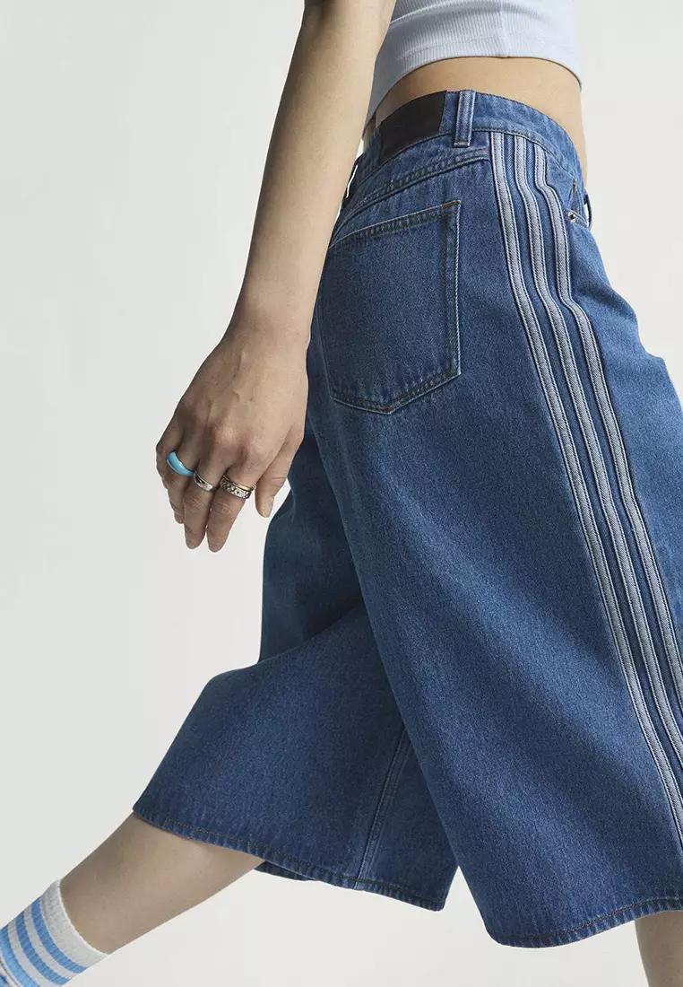 Buy ADIDAS Firebird Denim Jorts 2026 Online | ZALORA