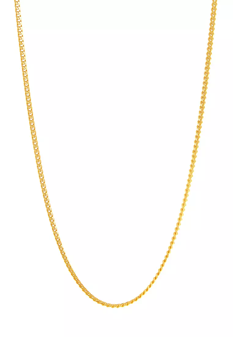 Buy HABIB HABIB 916/22K Yellow Gold Necklace GC015 2026 Online | ZALORA ...