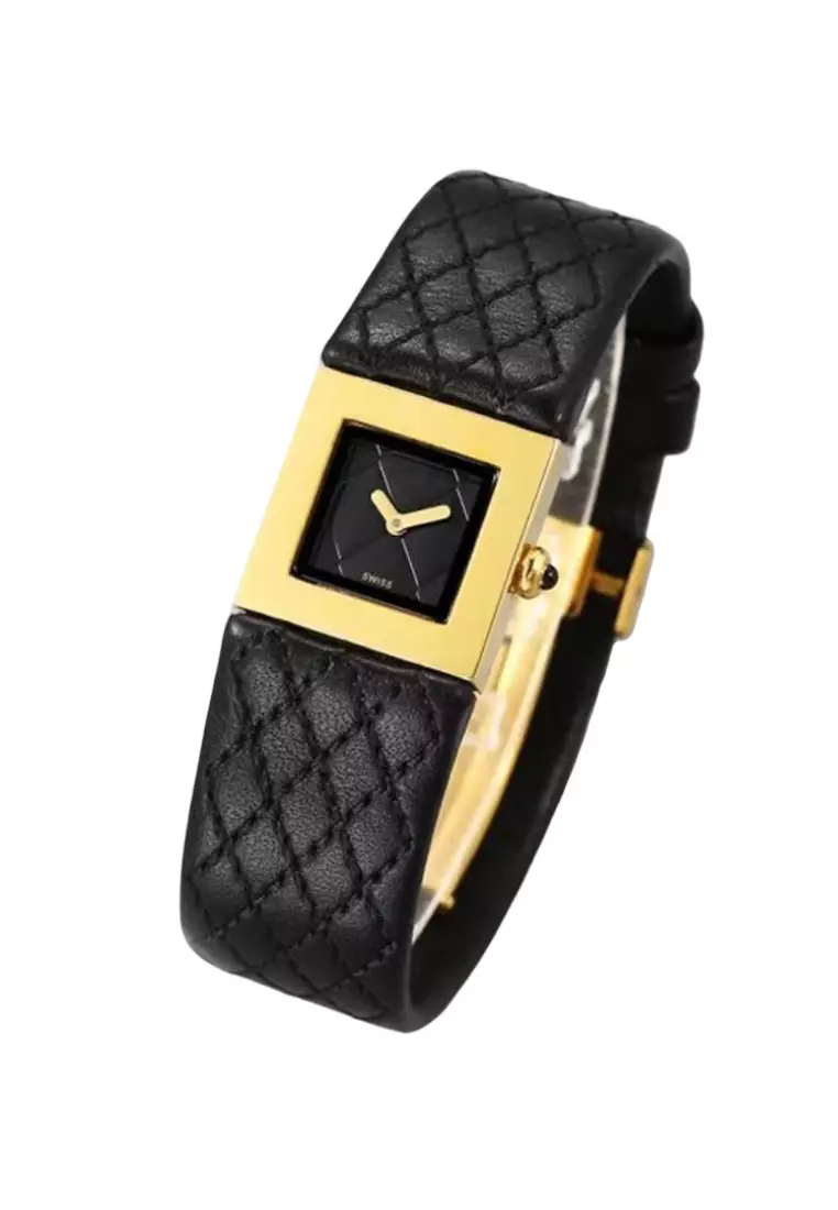 OPCHIC Rhombus Scale Square Small Chanel Style Women's Watch (Women's ...