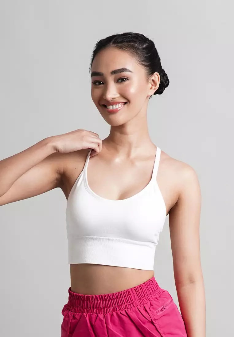 Buy Lotus Activewear Core Collection: Padded Melody Seamless Sports Bra 2025 Online | ZALORA ...