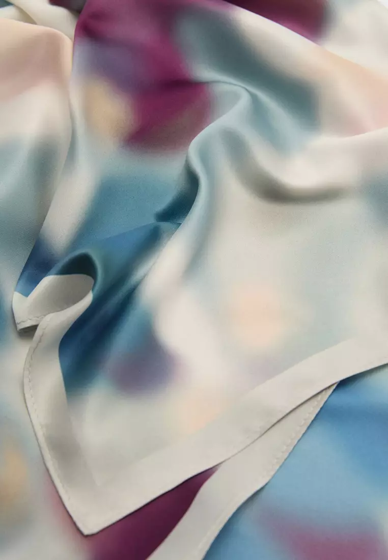 Jual Mango Flowers Printed Scarf Original 2025 | ZALORA Indonesia
