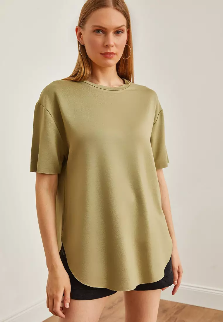 Buy Olalook Basic Modal T-Shirt 2025 Online | ZALORA