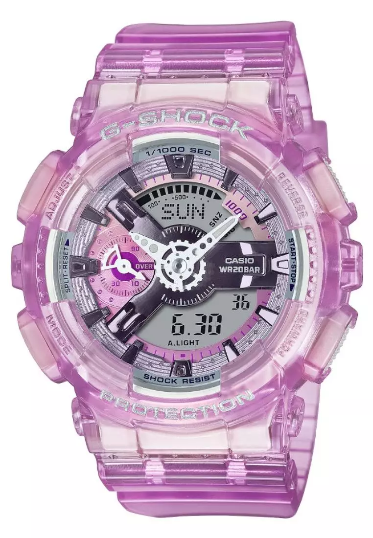 Buy Casio Casio G-Shock Pink Resin Strap Women Watch GMA-S110VW-4ADR-P ...