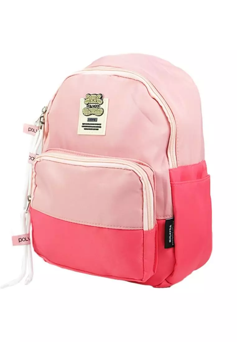 Buy Poly-Pac 13" Simple Plain Design Kindergarten Kid School Bag Kindy ...