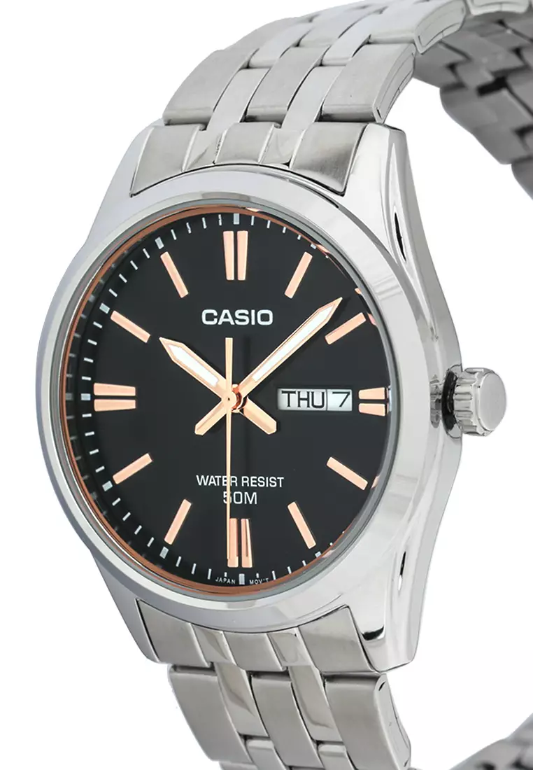 Jual CASIO Men Mtp-1335D-1A2Vdf Silver Original 2025 | ZALORA Indonesia