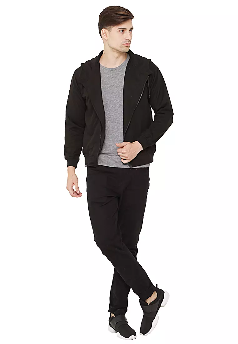 Jual JAVA SEVEN JAVA SEVEN JAKET PRIA [ISL 020] - Hitam Original 2025 | ZALORA Indonesia