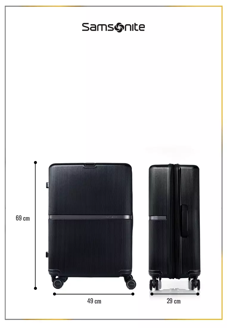 Jual Samsonite Samsonite Koper Hardcase Minter Spinner Medium 25 Inch - Black Original 2024 ...