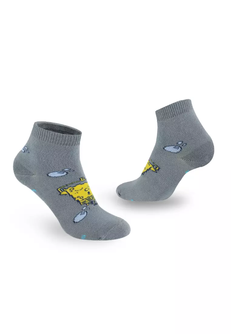 Buy Biofresh Boys' Antimicrobial Cotton Thin Casual Ankle Socks 3 pairs ...