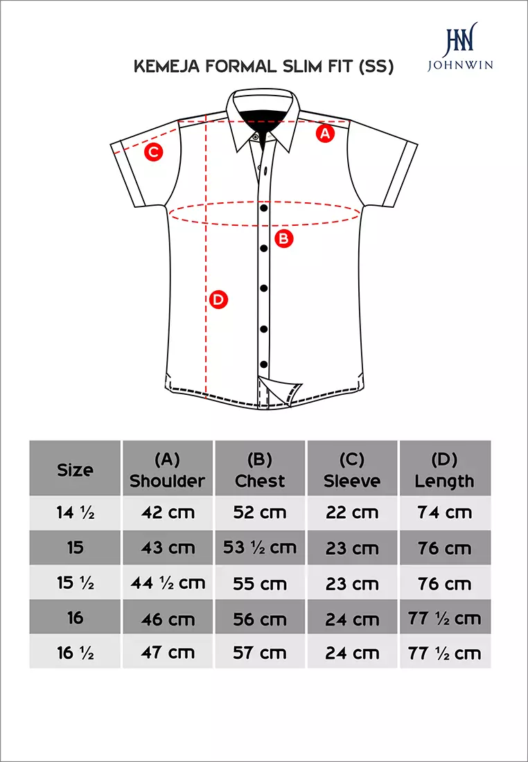 Jual Johnwin Johnwin - Kemeja Formal Oppulence - Kemeja Pria - Model Basic - Katun Knitting ...