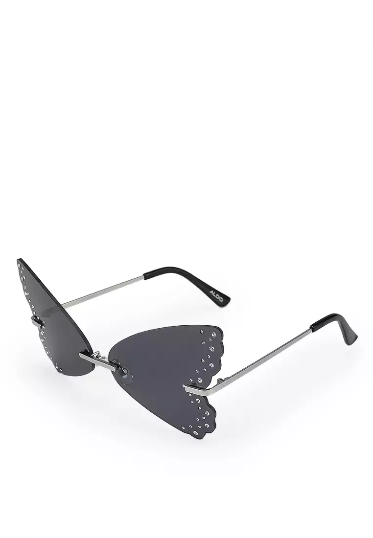 Jual ALDO Flutter Lens Rimless Butterfly Sunglasses Original 2025 ...