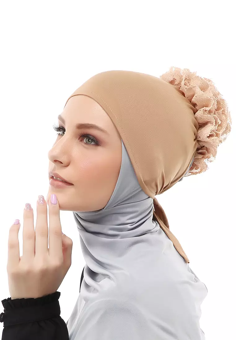 Jual Evernoon Irna Inner Ciput Muslimah Wanita Motif Polos Relaxed Fit - Milo Original 2024 ...