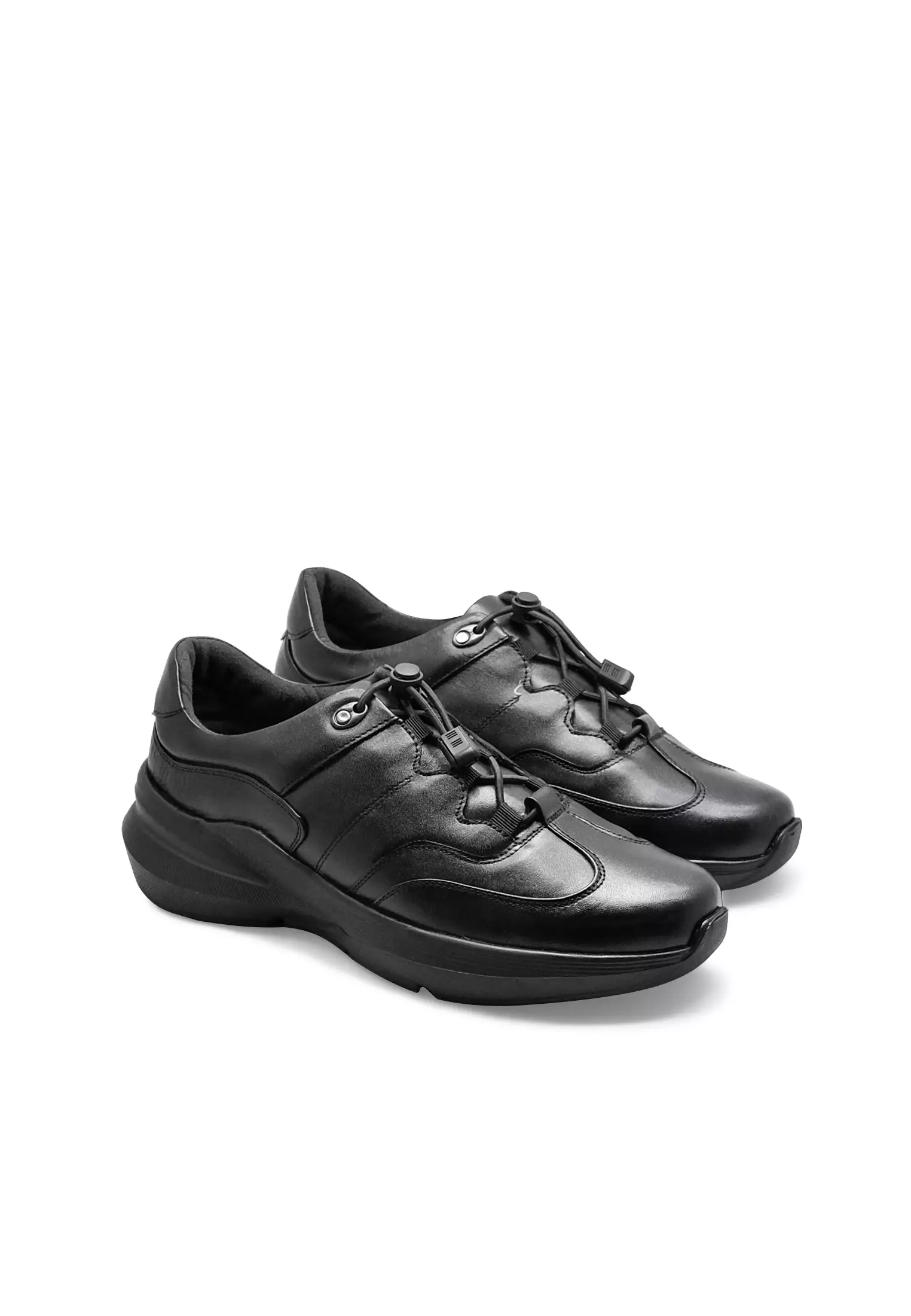 Jual Marelli Markish Sepatu Sneakers Casual Pria Tali Kulit Asli Sol ...