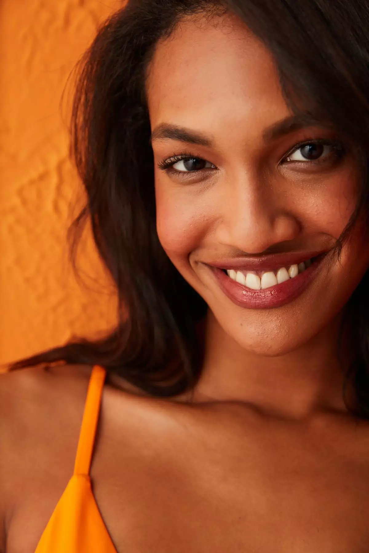 Buy Penti Light Orange Mango Frill Detailed Triangle Bikini Top. 2026 ...