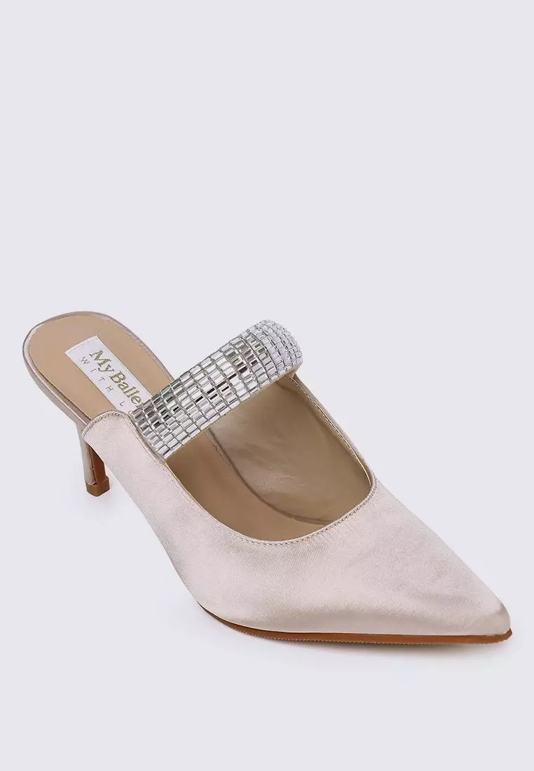 Buy My Ballerine Ambre Comfy Heels In Nude 2025 Online | ZALORA Philippines