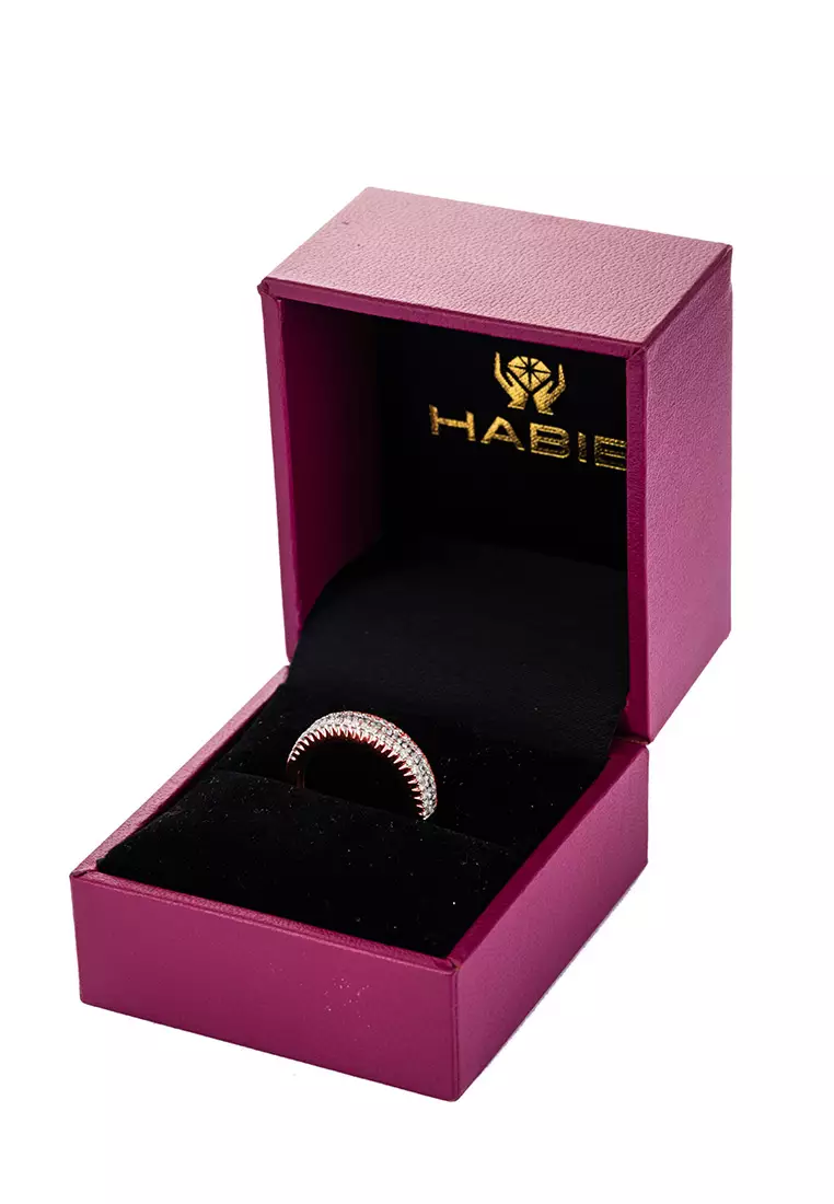 HABIB HABIB Baguette Eternity Rose Diamond Ring 2023 | Buy HABIB Online ...