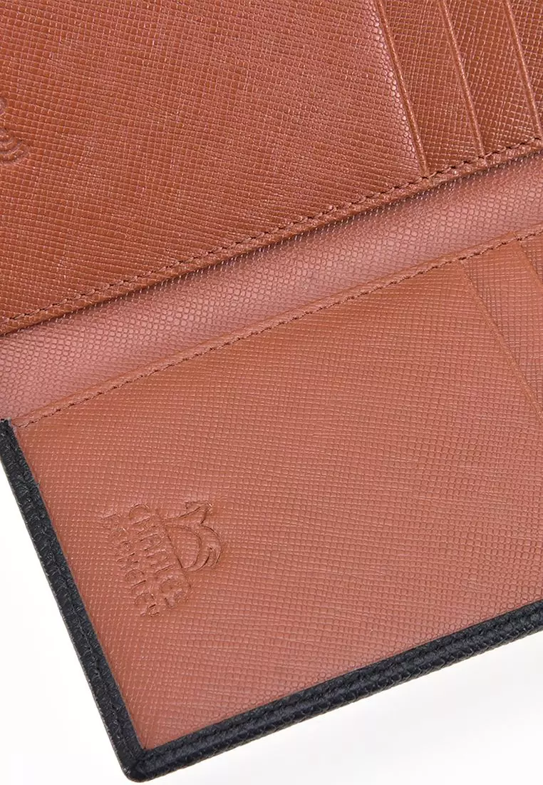 Charles Berkeley RFID Protection Mens Cardholder Miles -TR-08-1 - Black ...