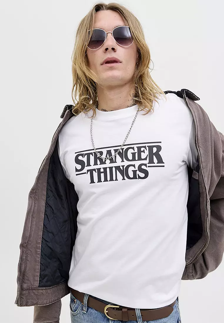Buy Jack & Jones Stranger Things Short Sleeves Tee Online | ZALORA Malaysia