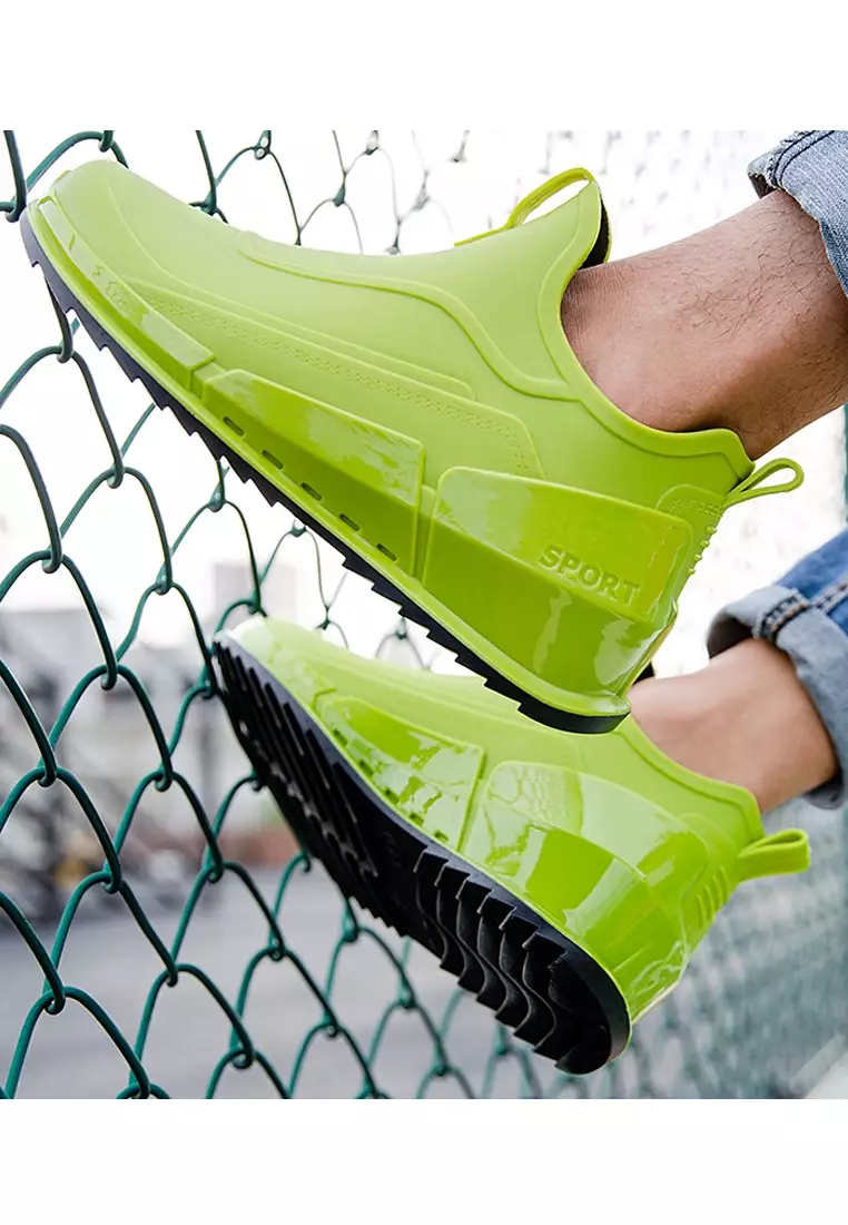 Buy hk-ehunter Men's invisible heel rain boots 2025 Online | ZALORA