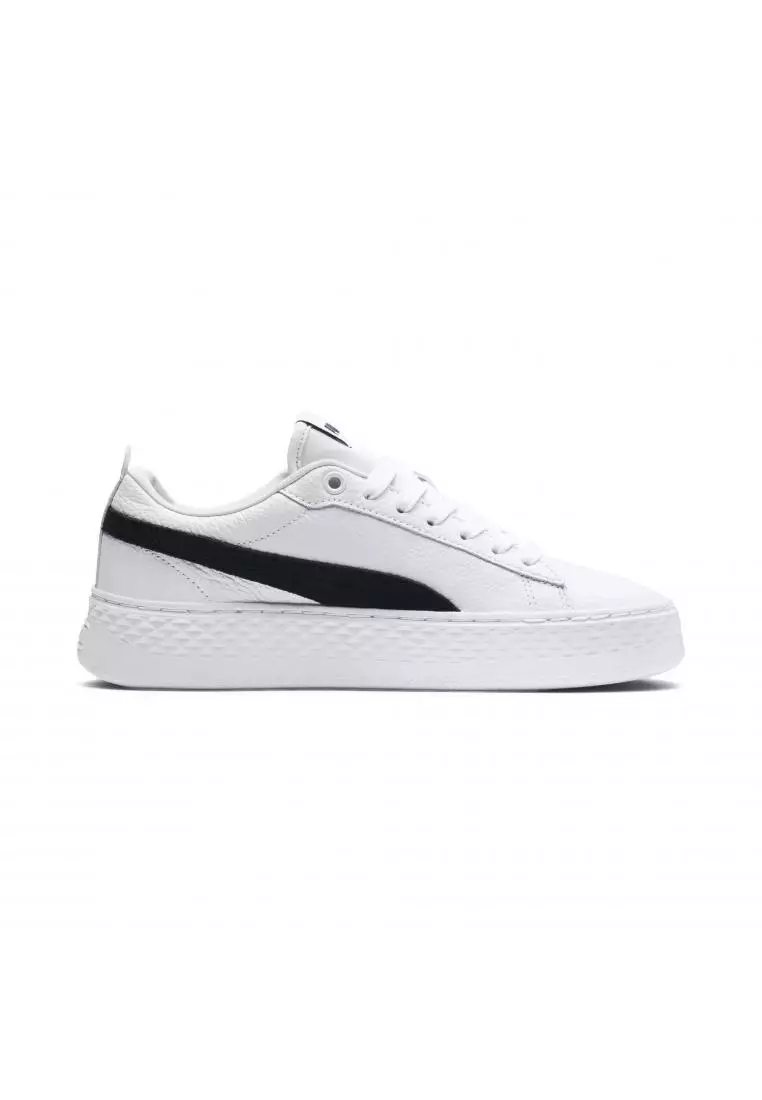 Buy PUMA Sportstyle Core Puma Smash Platform L Shoes 2026 Online | ZALORA
