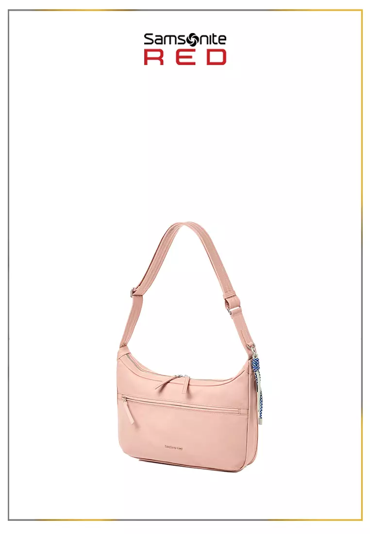 Jual Samsonite Samsonite Red Label Flotta Hobo Bag - Pink Original 2025 ...