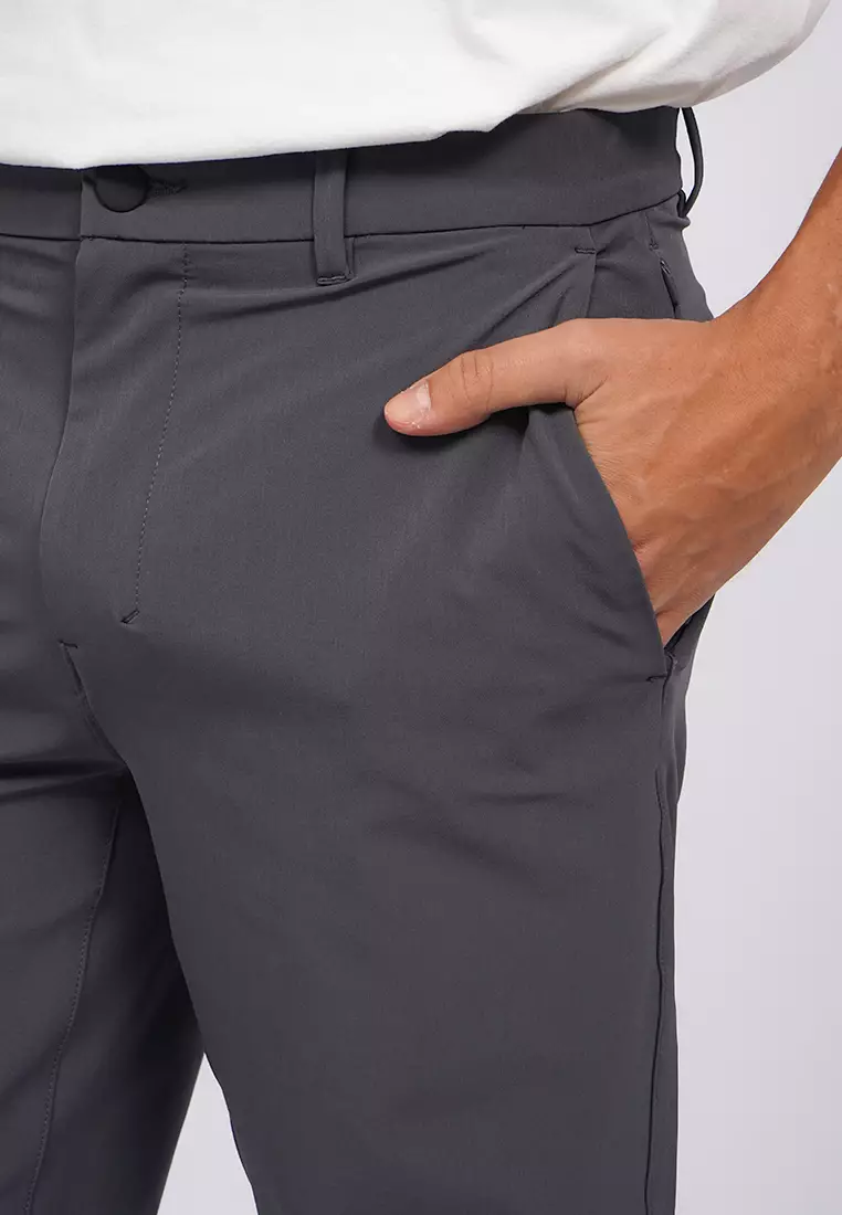 Jual Executive Regular Fit 4-Way Stretch Pants Original 2026 | ZALORA ...