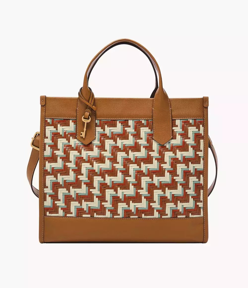 Jual Fossil Fossil Large Tote Multi Woven Tas Wanita SHB3103-998 ...