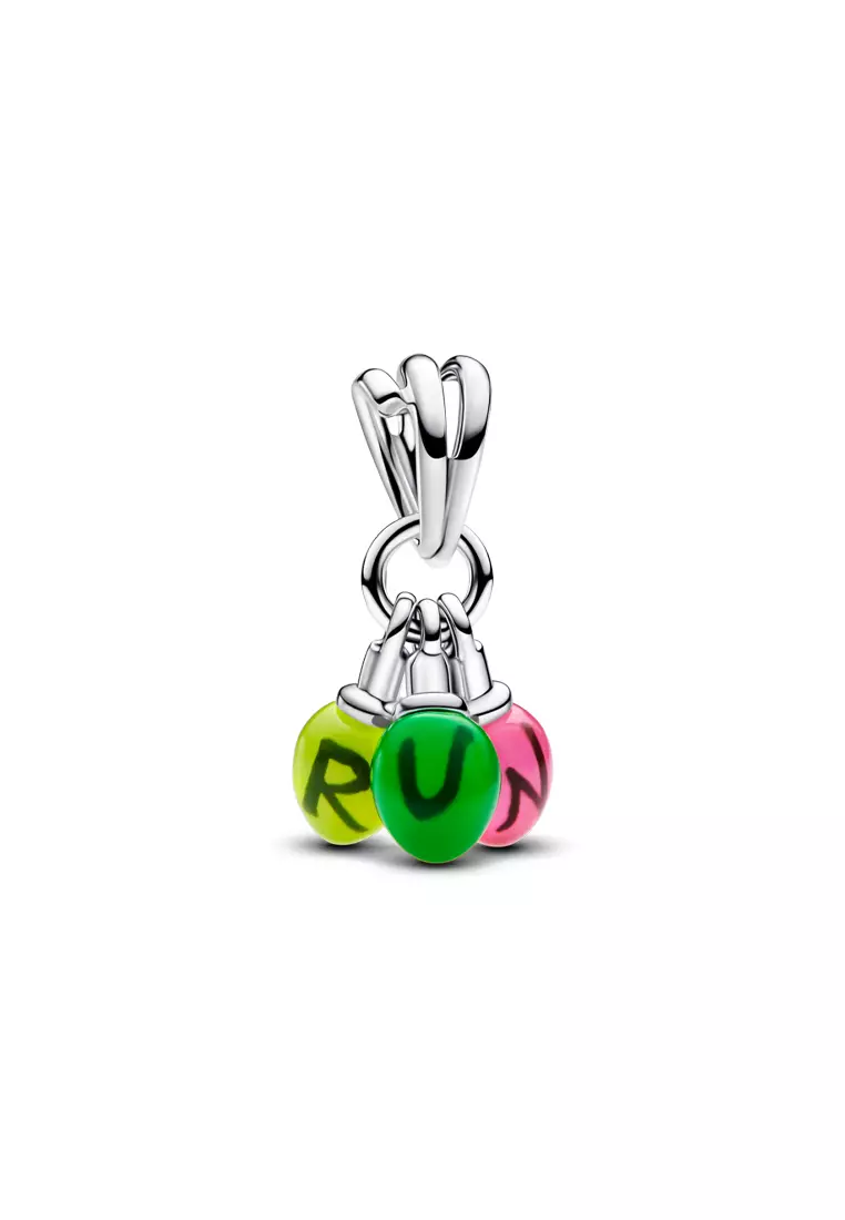Buy PANDORA Pandora x Stranger Things Glow-in-the-dark Run Dangle Charm ...