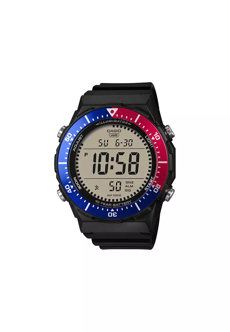 Buy casio AE-1700H-1A2V Unisex Digital Watch Black Resin Band 2026 ...