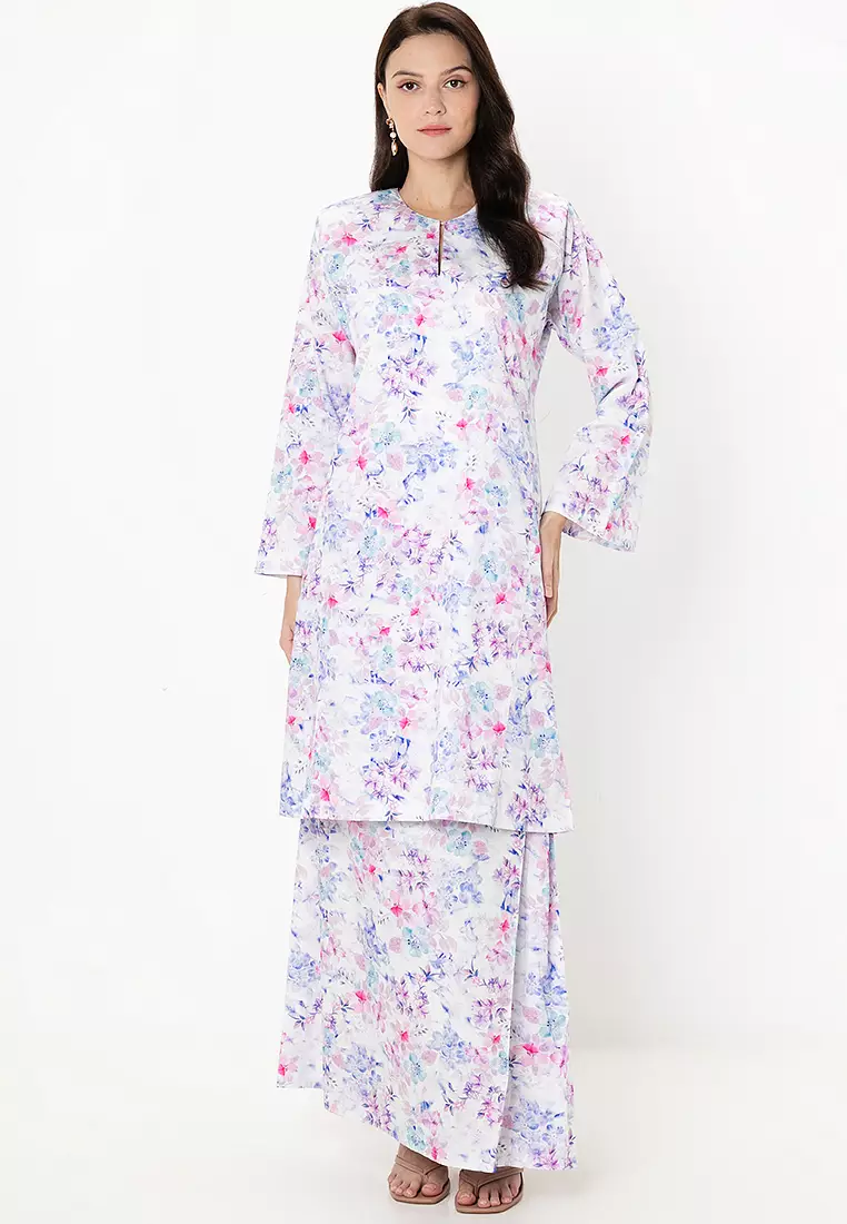 Buy Butik Sireh Pinang Baju Kurung Pahang Sania Online | ZALORA Malaysia