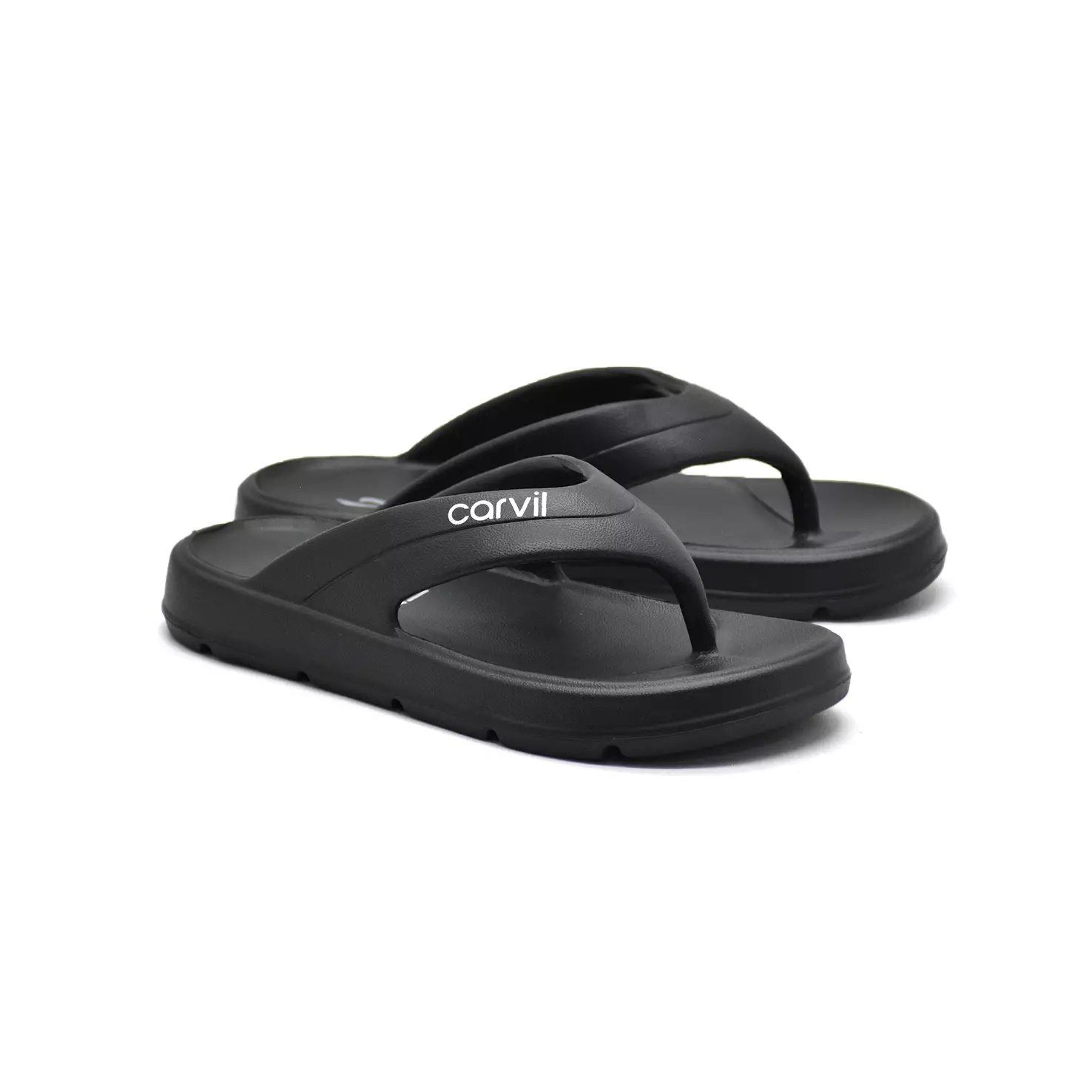 Jual Carvil Carvil Sandal Pria Wanita Ziad-PK Black Original 2025 ...