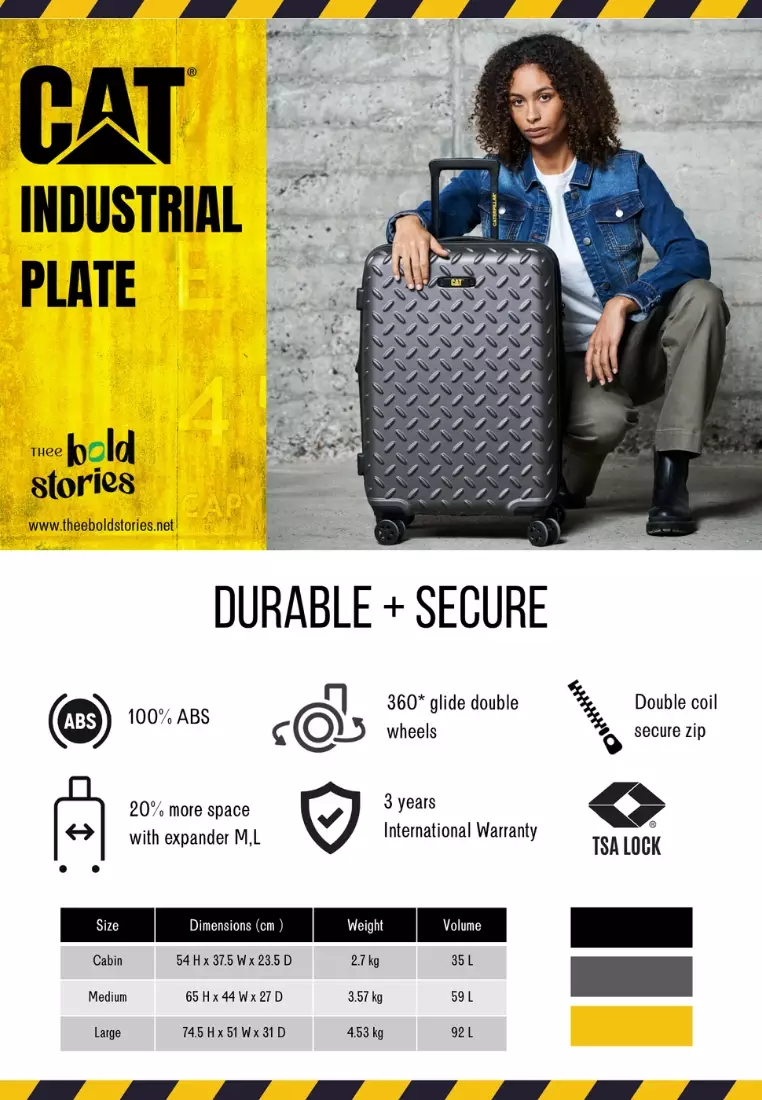 Buy CAT Cat Cargo - Industrial Plate Trolley (Medium) 2026 Online | ZALORA